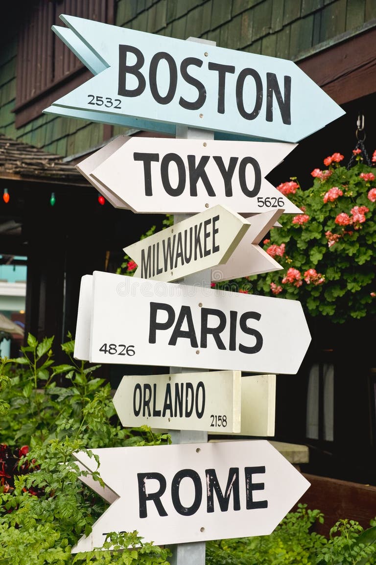 117 Cities Distance Arrow Signs Stock Photos - Free & Royalty-Free ...