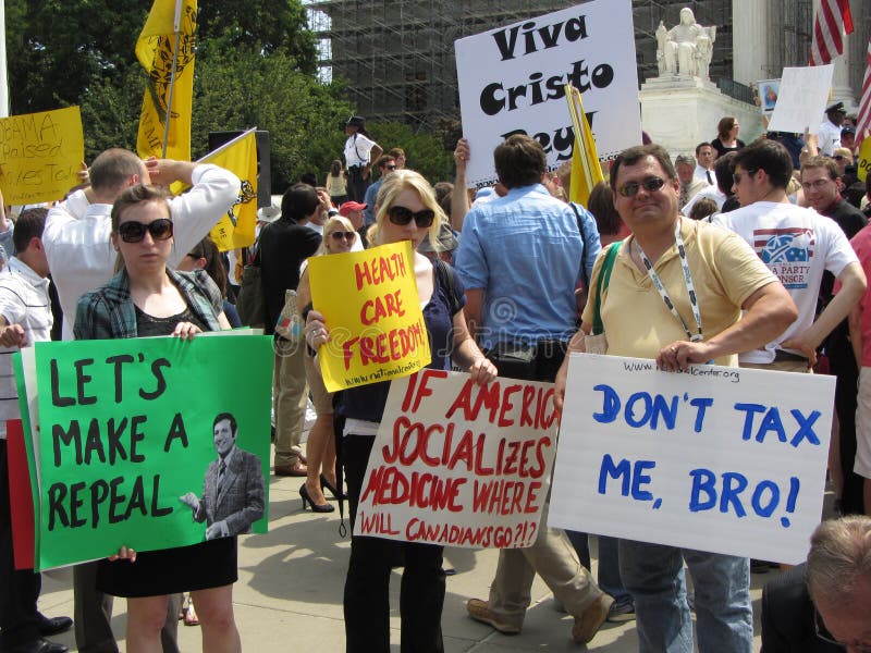 Signs at the Supreme Court editorial image. Image of district - 25499205