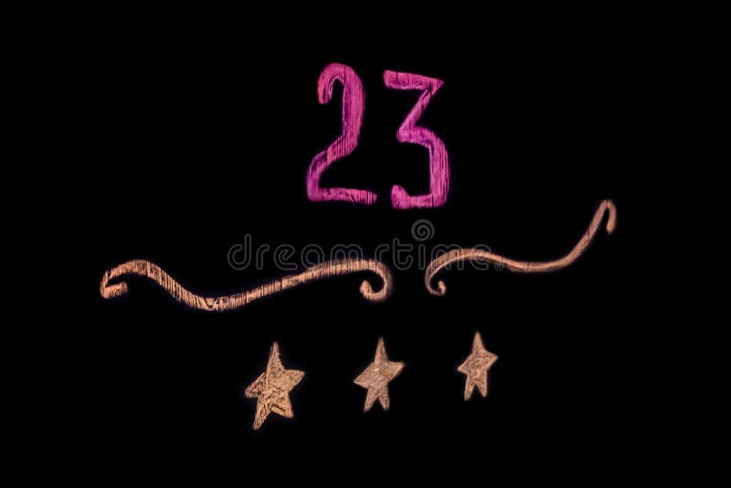 Signs and Symbols 23 Number and Asterisks Wavy Line Bend Object for ...