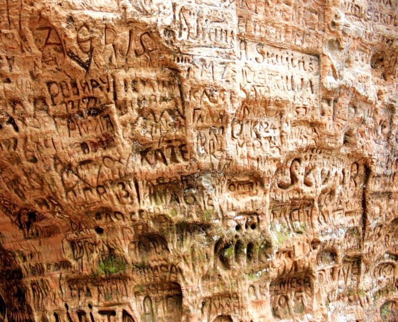 Signs on the wall stock image. Image of remains, turaida - 6554919