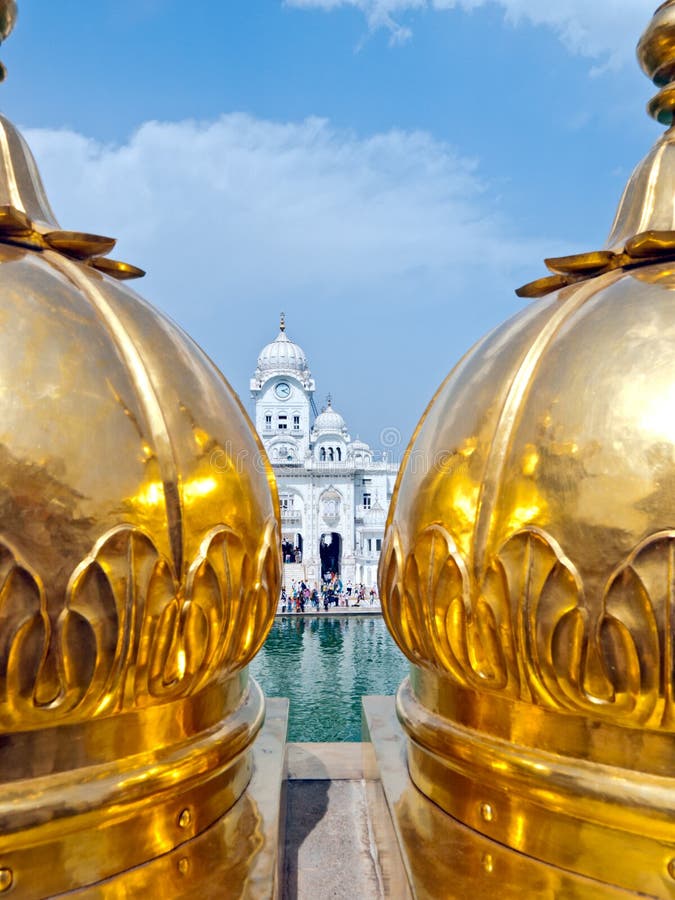 Sikh Golden Temple stock image. Image of tourism, stone - 15381783