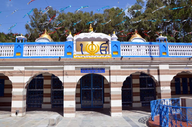 The Sikh Gurdwara in Rewalsar Stock Image - Image of temple, rewalsar ...