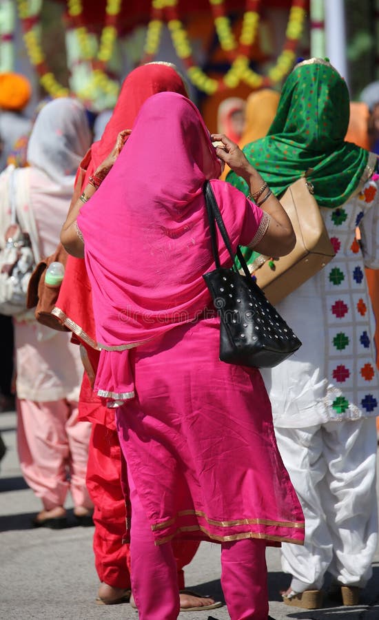 Sikh People during Religious Celebration Stock Photo - Image of nagar ...