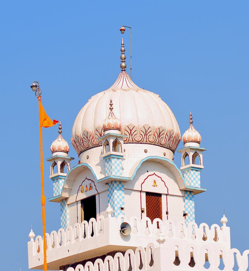 Sikh temple stock image. Image of champion, mark, floral - 7998307