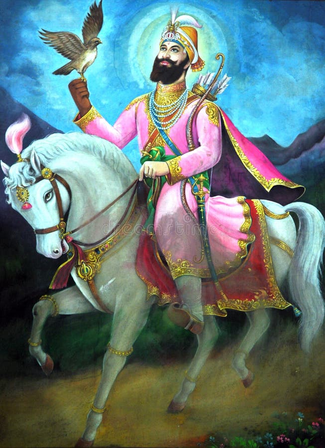 Sikh symbol stock illustration. Illustration of golden - 305382