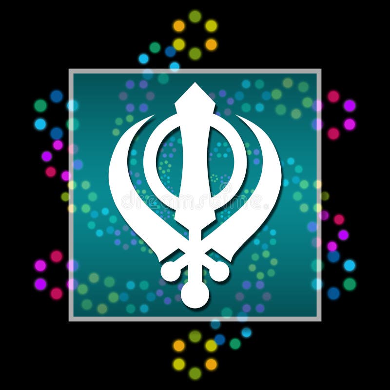 Sikh Religious Symbol Stock Illustrations – 1,223 Sikh Religious Symbol ...