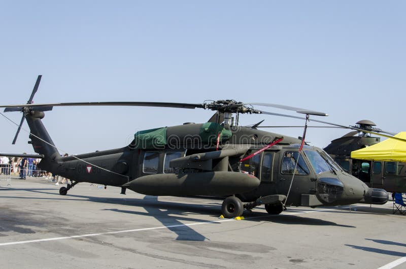 Sikorsky S-70a Black Hawk editorial photography. Image of service ...