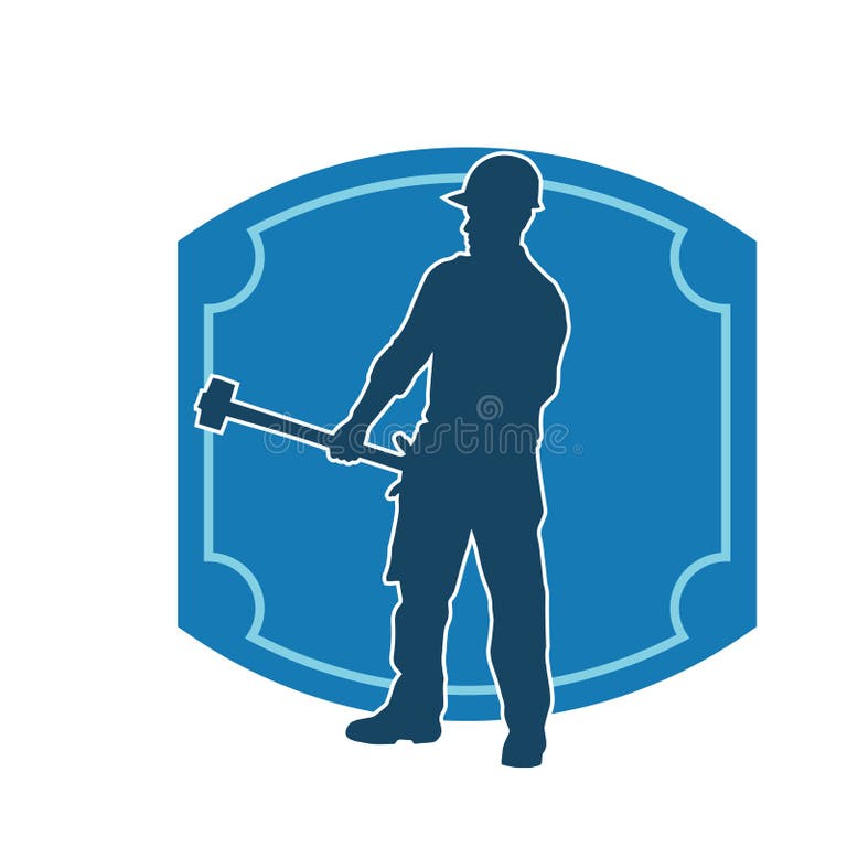 Helmet Hammer Silhouette Stock Illustrations – 2,353 Helmet Hammer ...