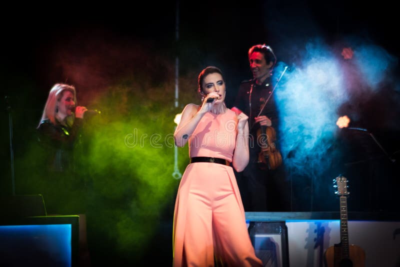 Sila Gencoglu Turkish Singer Concert Stock Photos - Free & Royalty-Free ...