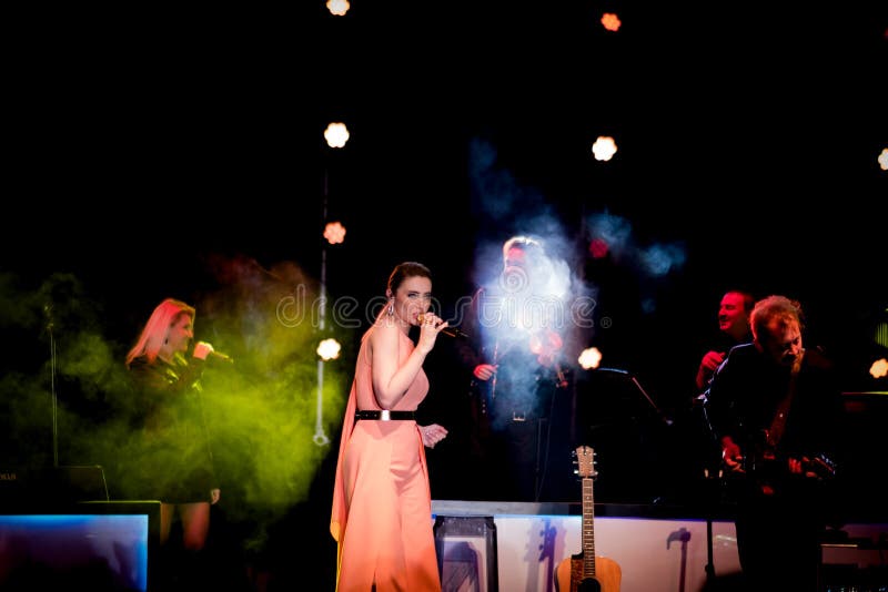 Sila Gencoglu Turkish Singer Concert Stock Photos - Free & Royalty-Free ...