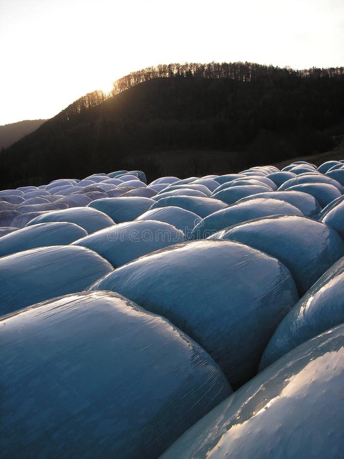 Silage foil stock photo. Image of dash, dark, uphill, spread - 1767136