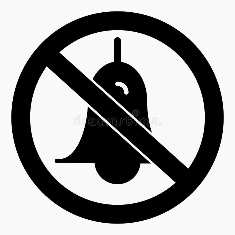 Silence Icon. Noise Ban. Keep Quiet. Quiet. Noise is Prohibited. Do Not ...