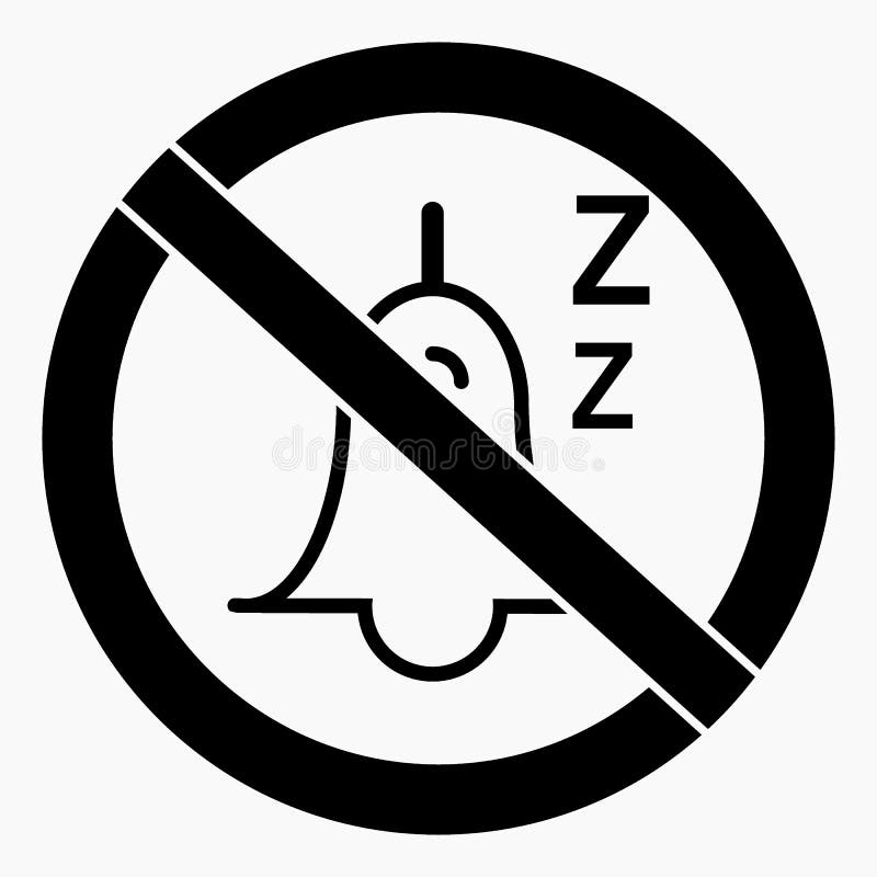 Silence Icon. Noise Ban. Keep Quiet. Quiet. Noise is Prohibited. Do Not ...