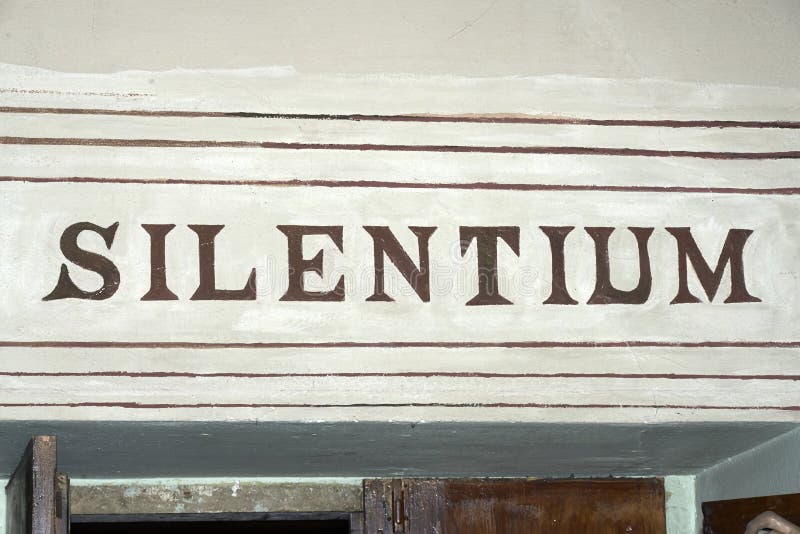 Silence stock photo. Image of faith, noise, inscriptio - 67252156