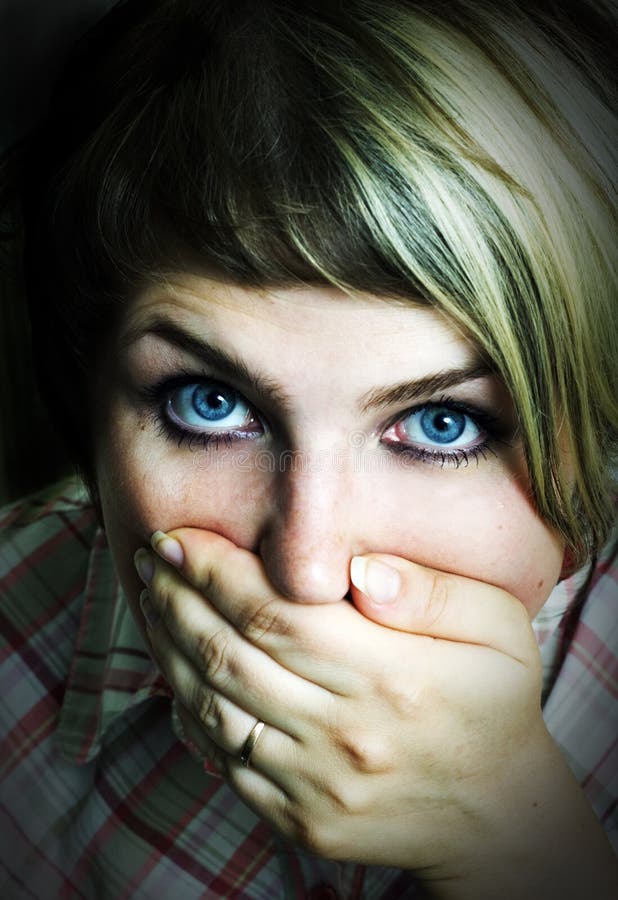 Silenced. stock photo. Image of face, mouth, beautiful - 5399134