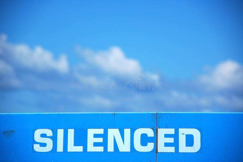Silenced Sign Picture. Image: 1105768