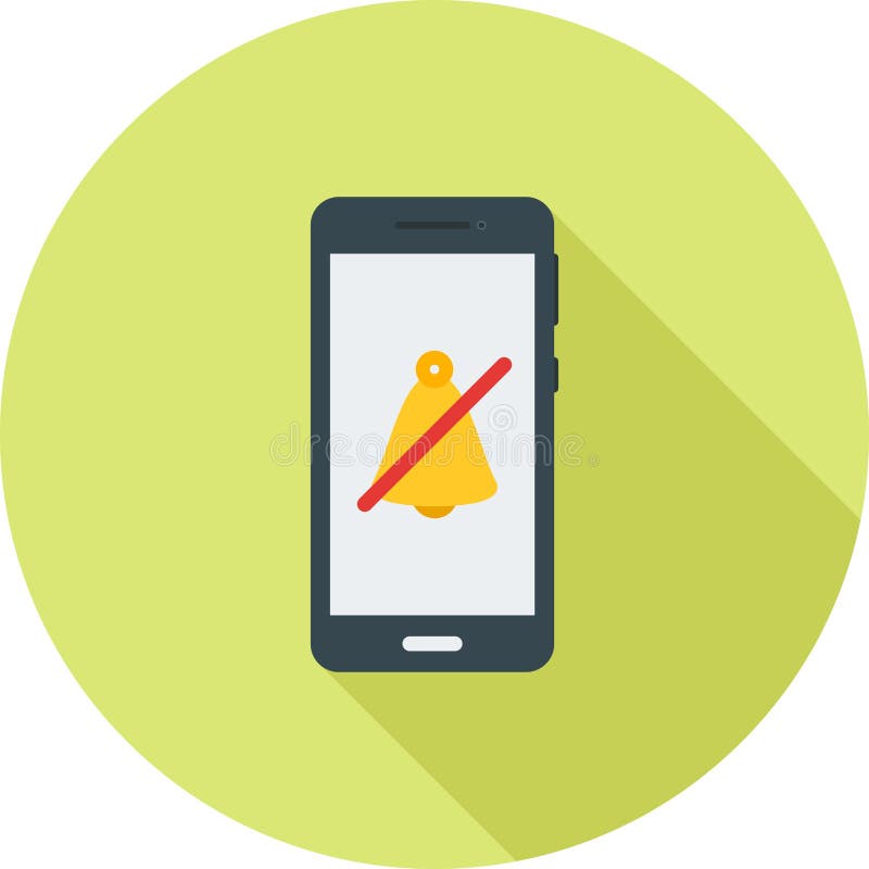 Silent Alarm stock vector. Illustration of silent, icon - 88608767