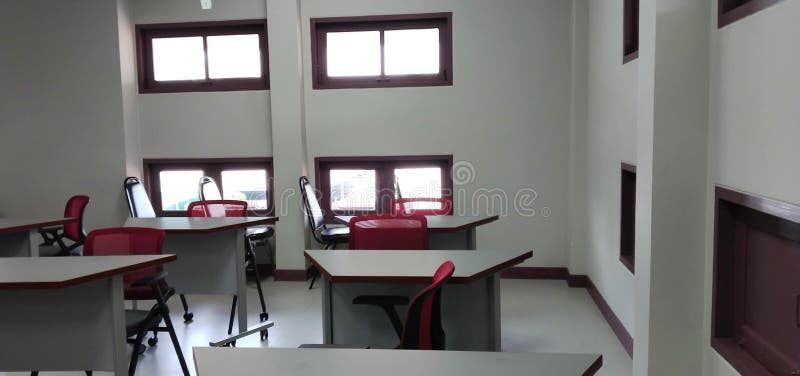 The silent empty classroom stock image. Image of abandoned - 283514111