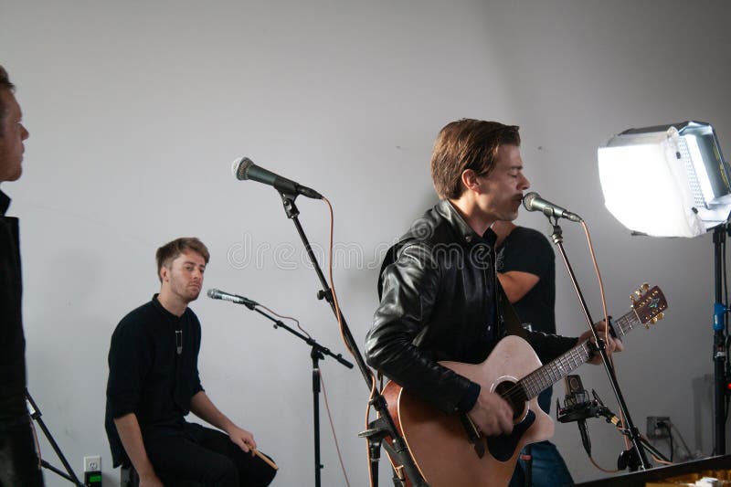 A Silent Film Record a Session in New York Editorial Stock Photo ...