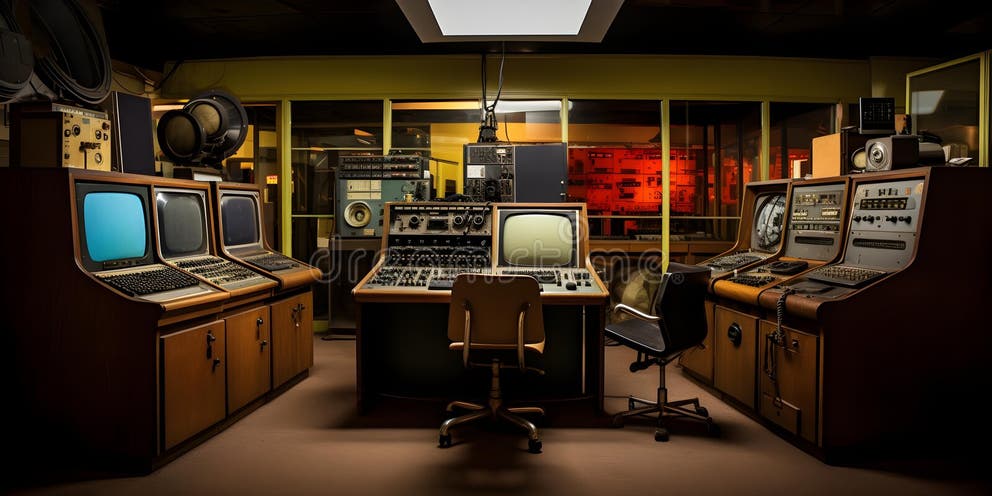 Silent Giants the Humble Hum of History Resides in a Vintage Computer ...