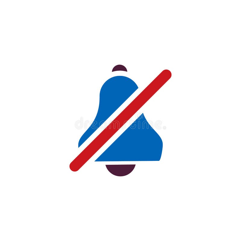 Silent Logo , Sound Off Logo Stock Vector - Illustration of interface ...