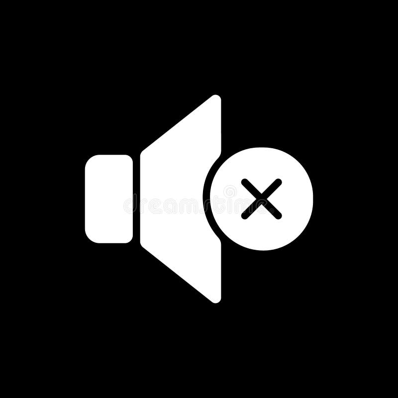 Silent Mode Setting Yellow Flat Design Long Shadow Glyph Icon Stock ...