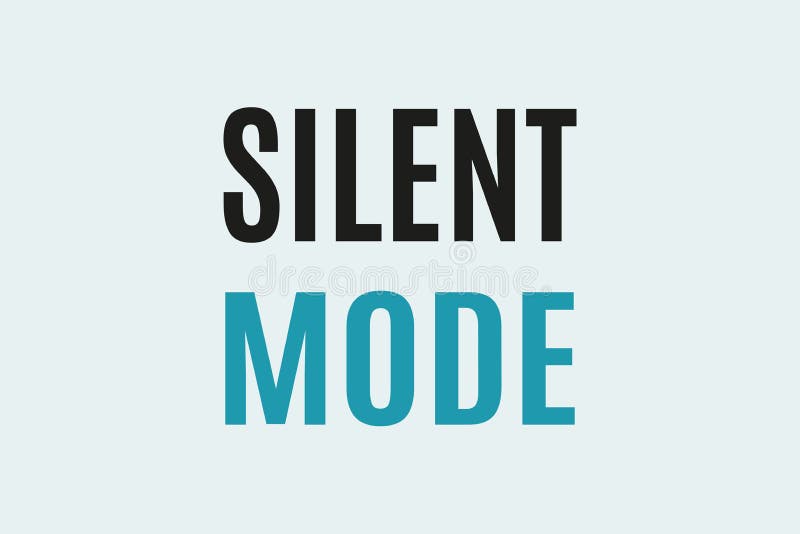 Silent Word Stock Illustrations – 603 Silent Word Stock Illustrations ...