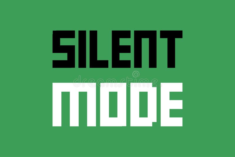 Silent Word Stock Illustrations – 586 Silent Word Stock Illustrations ...