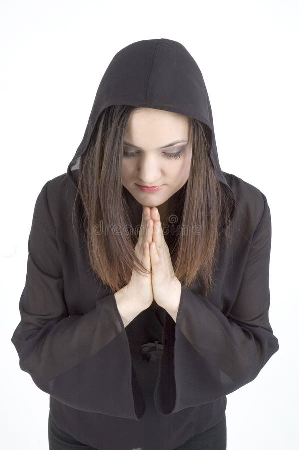 Silent prayer stock image. Image of peace, enlightment - 686137