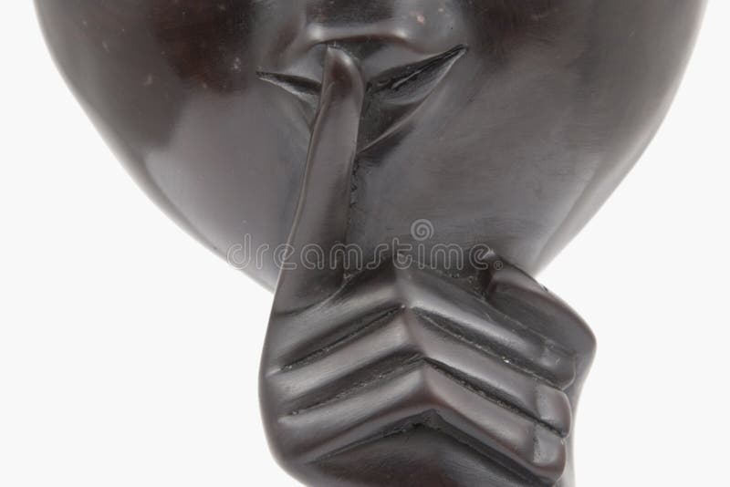 Silent Sign stock image. Image of studio, sound, scene - 4114749