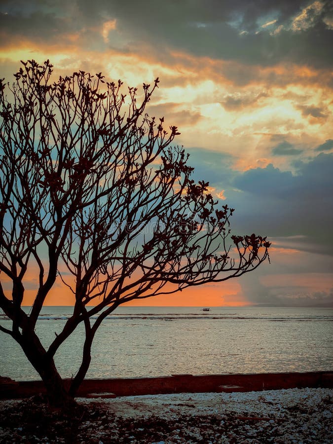 Silent Sunset stock image. Image of melted, sunset, silent - 202670513