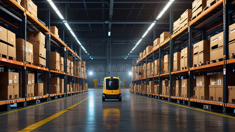 Silent Symphony: a Well-Oiled Machine of Automation Stock Illustration ...