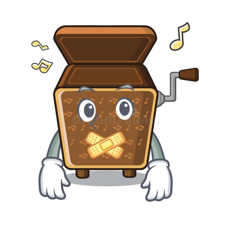 Silent Toy Music Box the Mascot Table Stock Vector - Illustration of ...