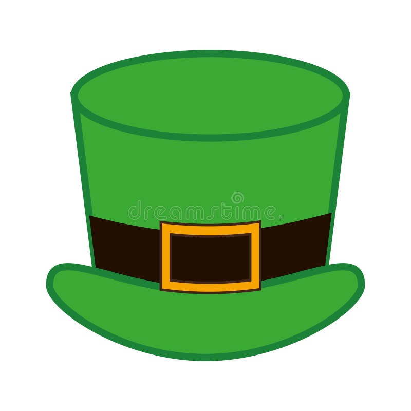 Silhouet van een kabouter stock illustratie. Illustration of klaver ...