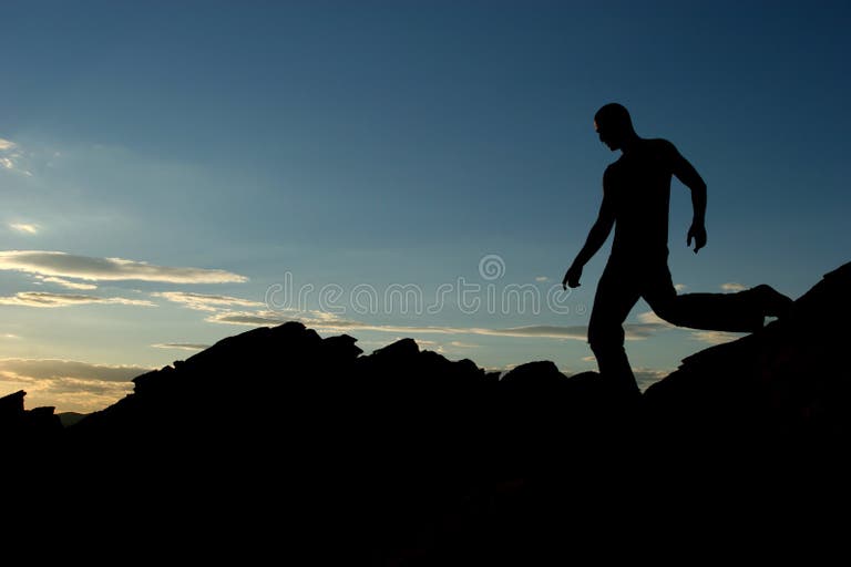 282 Athlete Determined Silhouette Stock Photos - Free & Royalty-Free ...