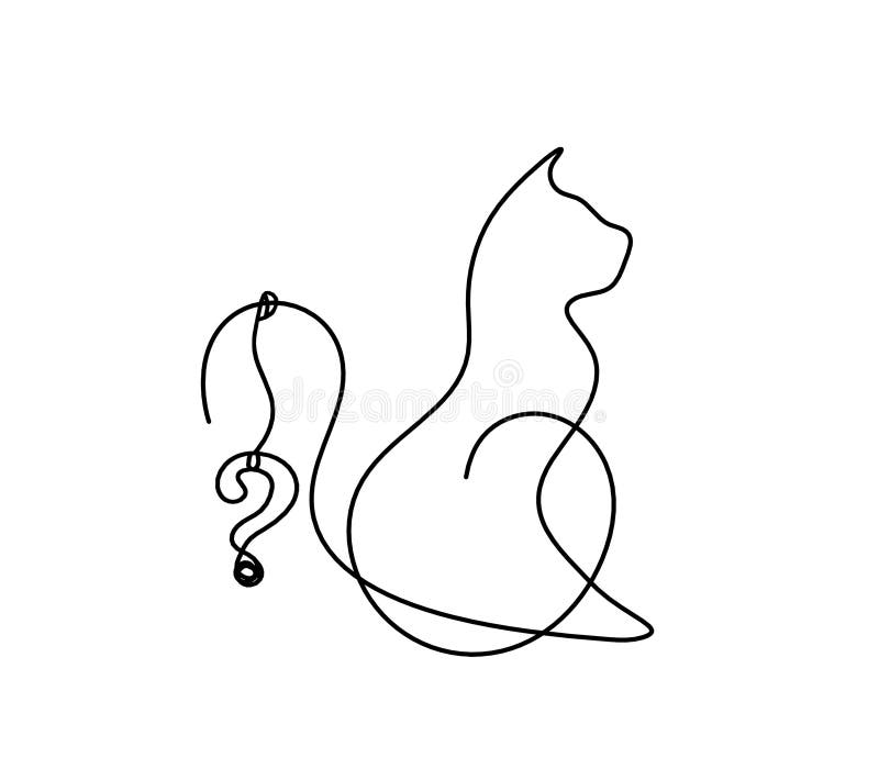 Question Mark Cat Stock Illustrations – 154 Question Mark Cat Stock ...