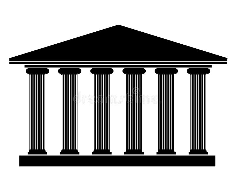 Column Silhouette Stock Illustrations – 9,192 Column Silhouette Stock ...