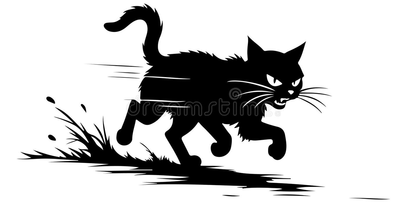 Cat Attack Stock Illustrations – 6,713 Cat Attack Stock Illustrations ...