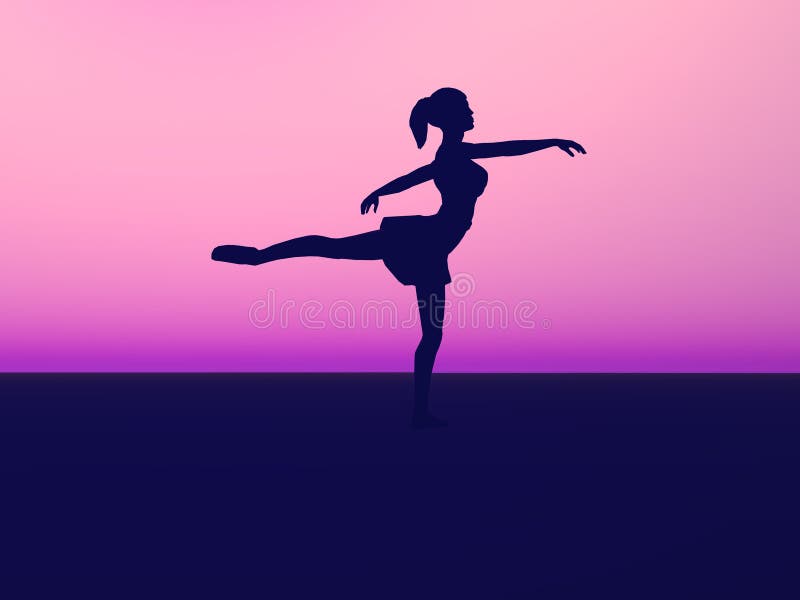 Dancer Silhouette Arabesque Dance Arabesque: Over 6,131 Royalty Free