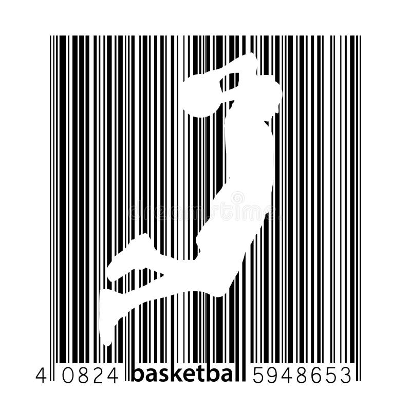 Basketball Barcode Stock Illustrations – 57 Basketball Barcode Stock ...