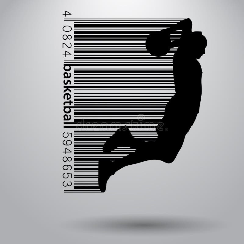 Basketball Barcode Stock Illustrations – 57 Basketball Barcode Stock ...