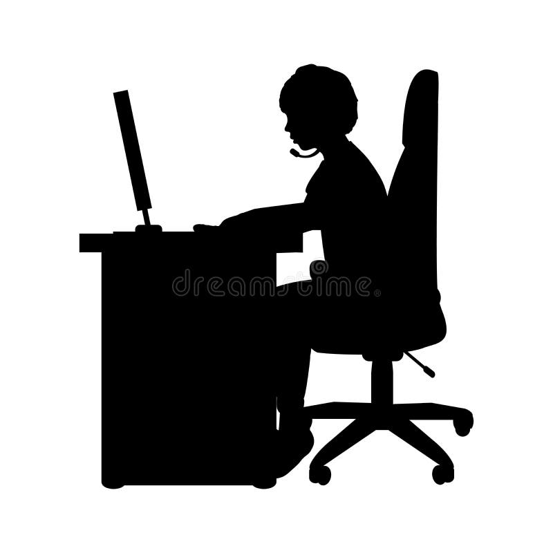 Boy Gamer Silhouette Stock Illustrations – 188 Boy Gamer Silhouette ...