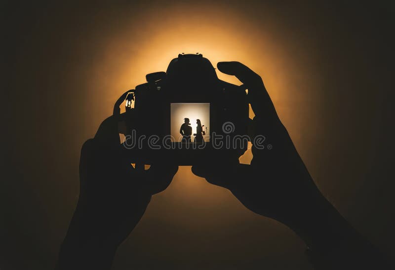 Silhouette Camera that Creates Silhouette Images Using a Narrow Stock ...