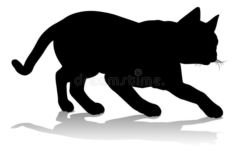 Cat Pouncing Stock Illustrations – 94 Cat Pouncing Stock Illustrations ...