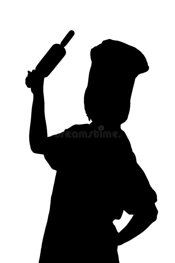Female Cook Silhouette
