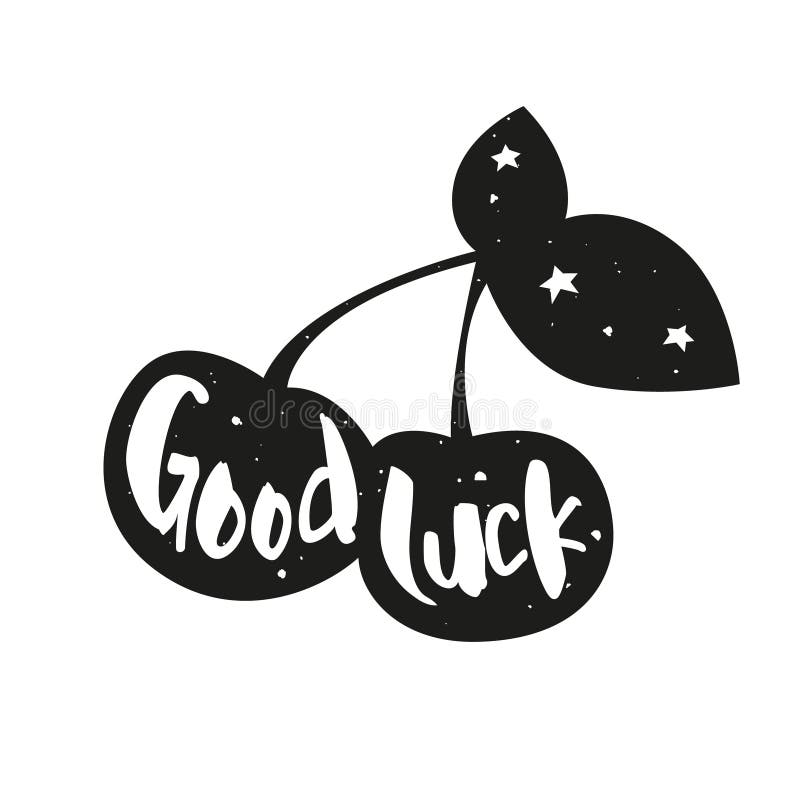 Good Luck in New Year. Vector Card with in Santa Hat, Dollar Sign, Yuan ...