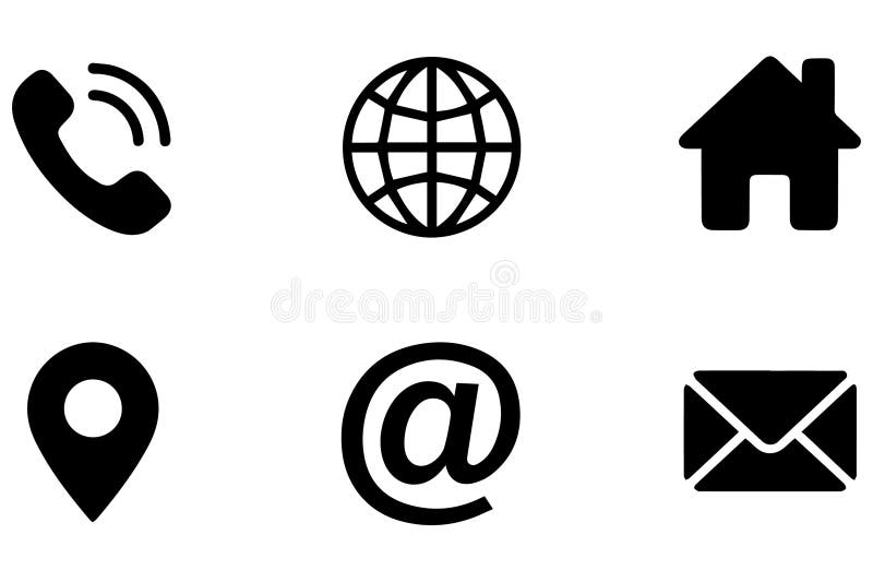 Email And Phone Logo 83,800+ Phone And Email Icon Stock Illustrations,