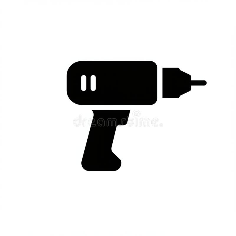 Drill Bit Silhouette