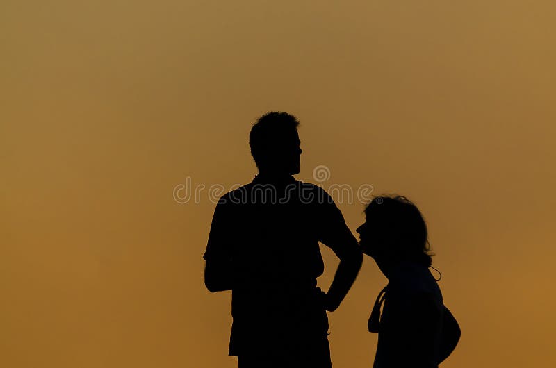 Side Profile Talking Silhouette Stock Photos - Free & Royalty-Free ...