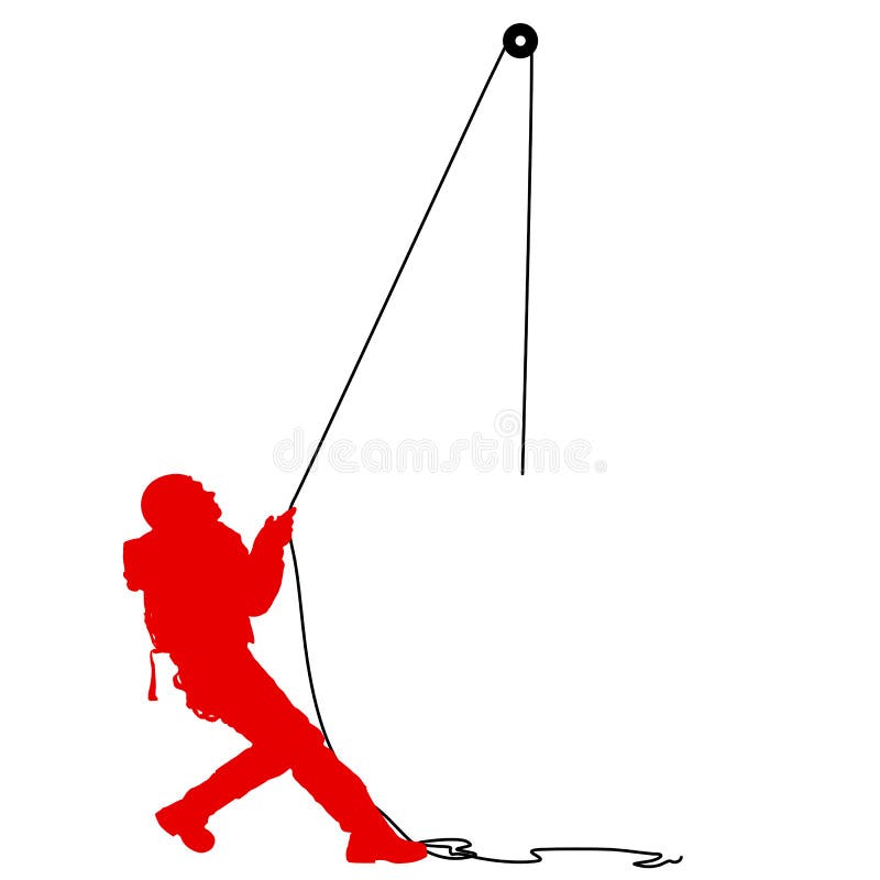 Pulling Rope Silhouette Stock Illustrations – 239 Pulling Rope ...